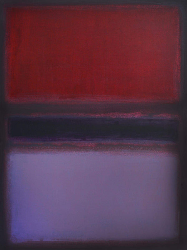 Stunning Purple and Red Rothko Art Piece | Paresh Nrshinga Abstract Art